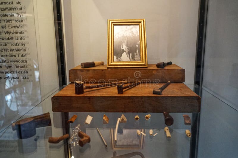 Exhibits in the Museum of Tools in Przemysl. Poland. Editorial Stock ...