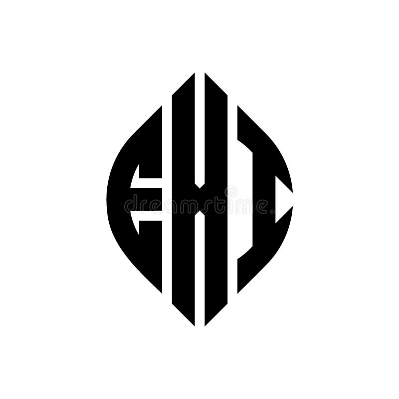 Exi Circle Letter Stock Illustrations – 7 Exi Circle Letter Stock ...
