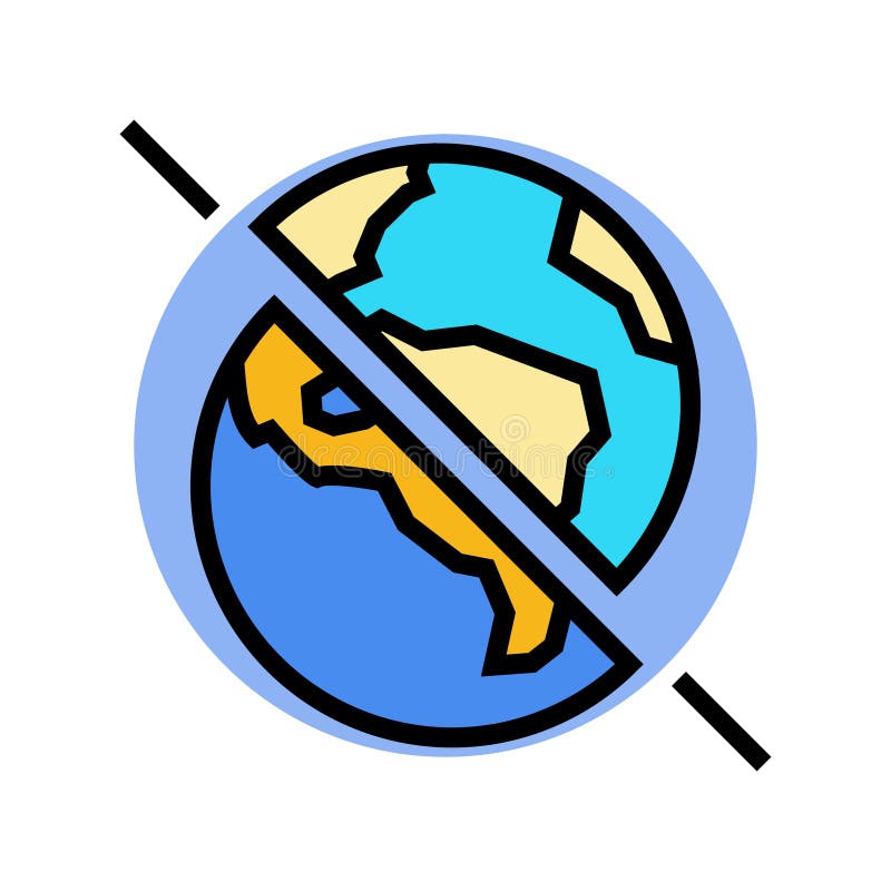 The Existence of Parallel Universes Color Icon Vector Illustration ...