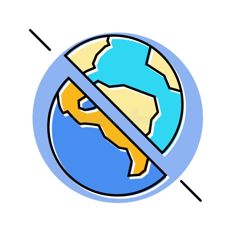 The Existence of Parallel Universes Color Icon Vector Illustration ...