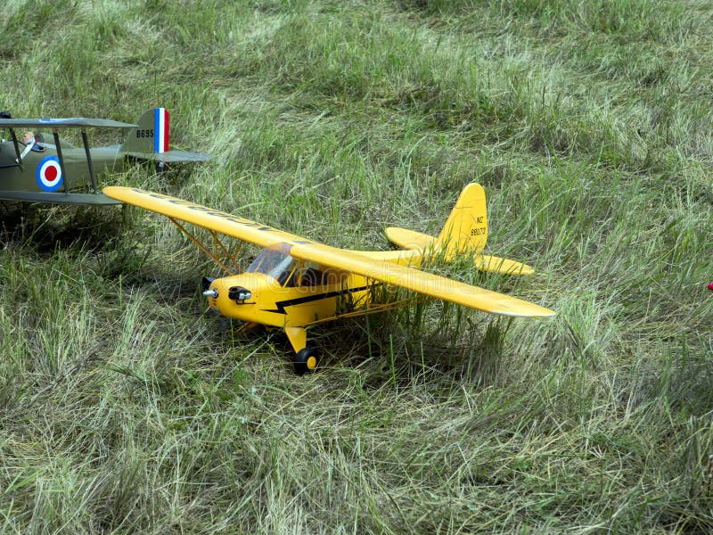 Existing Models of Aircraft. Stock Image - Image of isolated, control ...