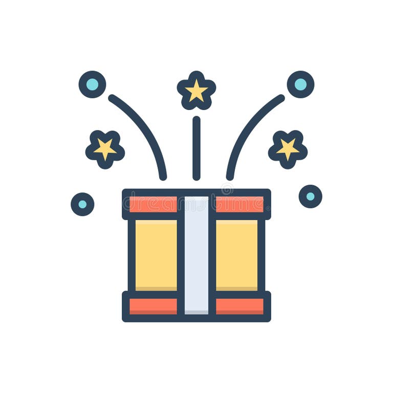 Color Illustration Icon for Exists, Happen and Get Stock Vector ...