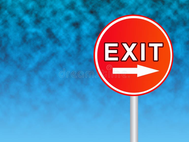 Yellow Exit Sign Stock Illustrations – 2,114 Yellow Exit Sign Stock ...