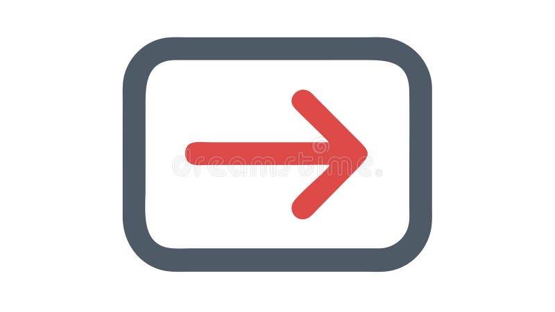 Exit Arrow from Rectangle Flat Icon for Logout, Vector Design Generative AI Stock Vector ...