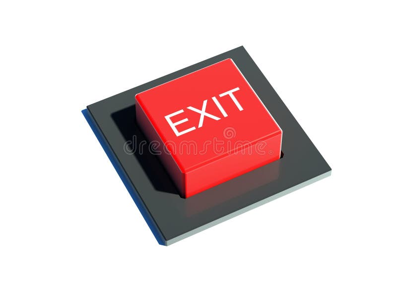 Exit button stock vector. Illustration of click, graphic - 183983648 Exit button stock vector. Illustration of click, graphic - 183983648
