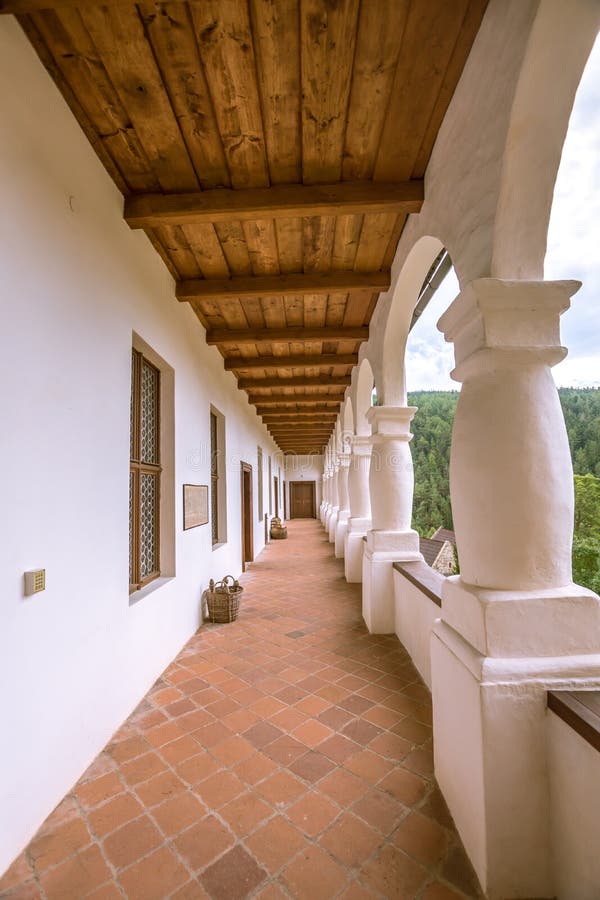 Exit in the castle. stock image. Image of light, castle - 99667893