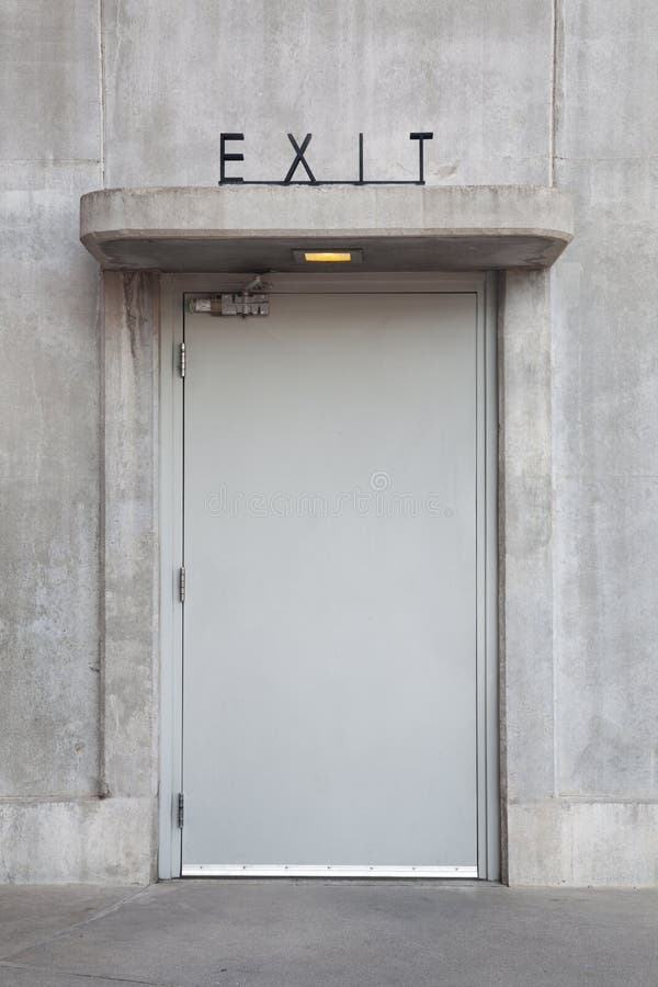 Exit door stock photo. Image of freedom, choice, light - 27095090