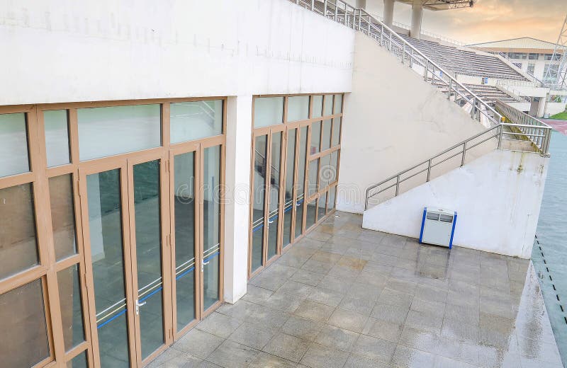 Exit door stock image. Image of door, arena, aisle, passageway - 45492917