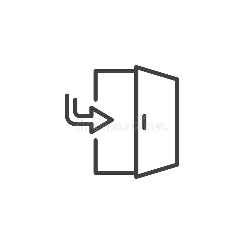 Entrance Outline Stock Illustrations – 24,664 Entrance Outline Stock ...