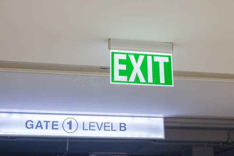 156 Airport Gate Exit Door Sign Stock Photos - Free & Royalty-Free ...
