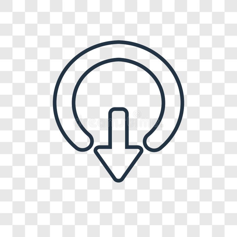 Go Down Icon Stock Illustrations – 2,933 Go Down Icon Stock ...