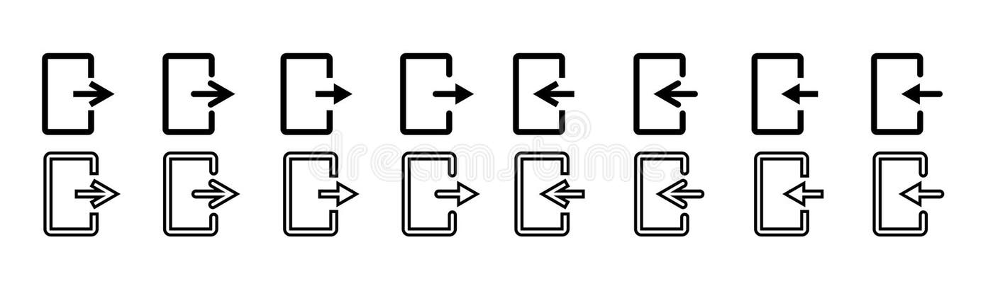 Leave Room Icon Stock Illustrations – 213 Leave Room Icon Stock ...