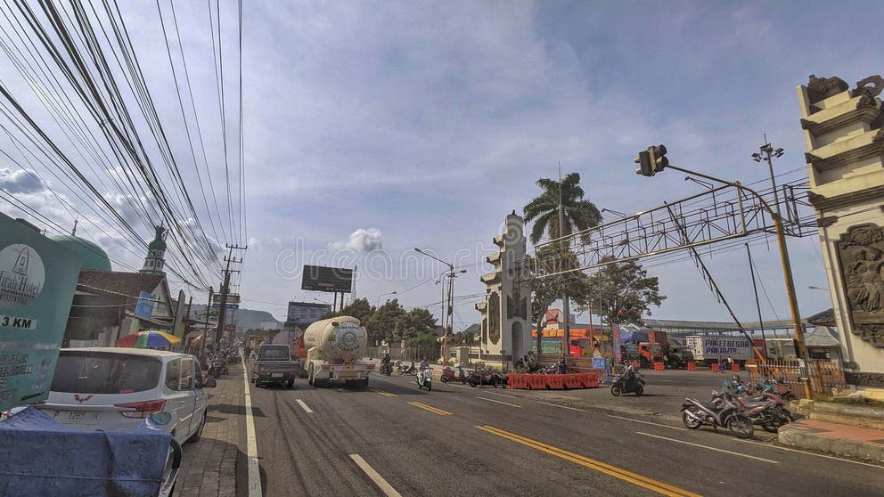 Exit Gate Ketapang Harbor Banyuwangi East Java, this Harbor is ...