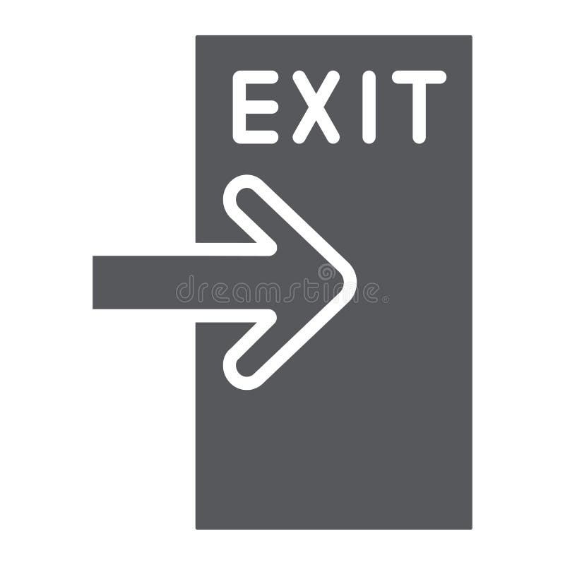Exit App Black Solid Icon Stock Illustrations – 79 Exit App Black Solid ...