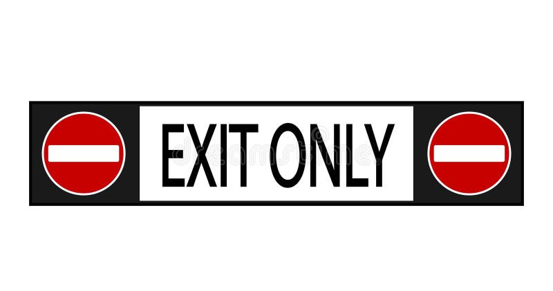 Do Not Enter Signs Stock Illustrations – 498 Do Not Enter Signs Stock ...