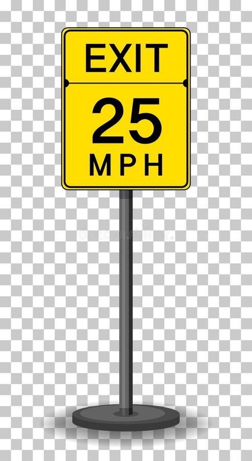 25 Mph Road Sign Stock Illustrations – 53 25 Mph Road Sign Stock ...