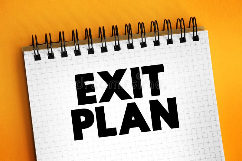 Exit Plan - Preparation for the Exit of an Entrepreneur from His ...