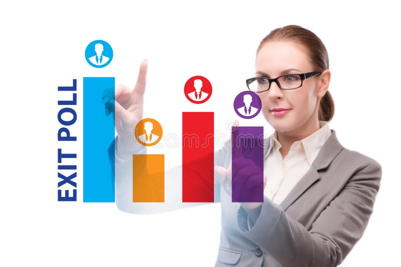 Exit Poll Concept for Elections Stock Image - Image of voting ...