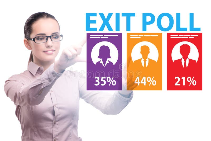 Exit Poll Concept for Elections Stock Photo - Image of candidate ...