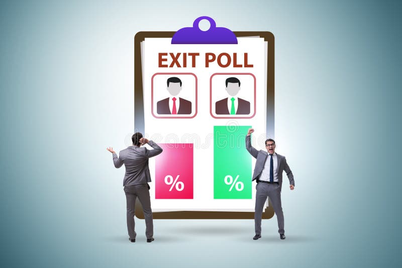 Exit Poll Concept for Elections Stock Photo - Image of government ...