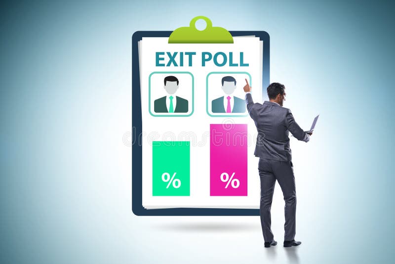 Exit Poll Concept for Elections Stock Image - Image of concept ...