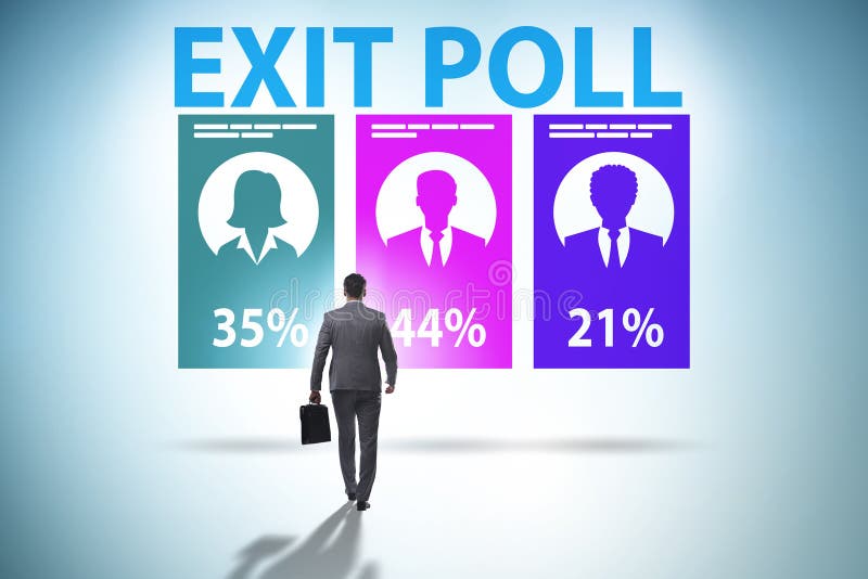 Exit Poll Concept for Elections Stock Image - Image of information ...