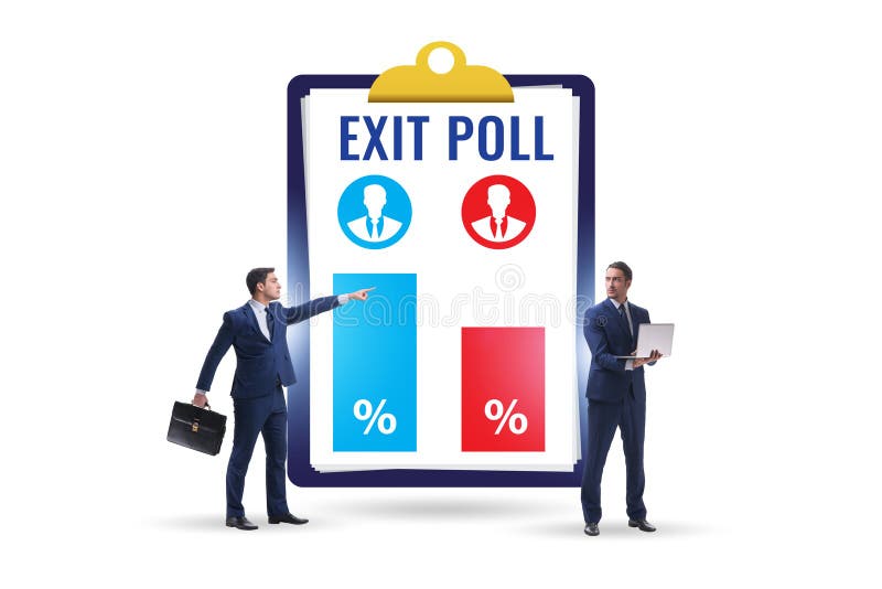 Exit Poll Concept for Elections Stock Image - Image of graphic, choice ...