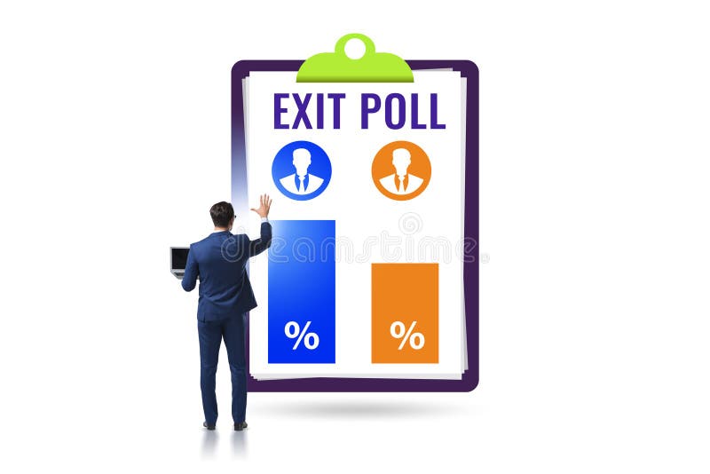 Exit Poll Concept for Elections Stock Image - Image of election ...