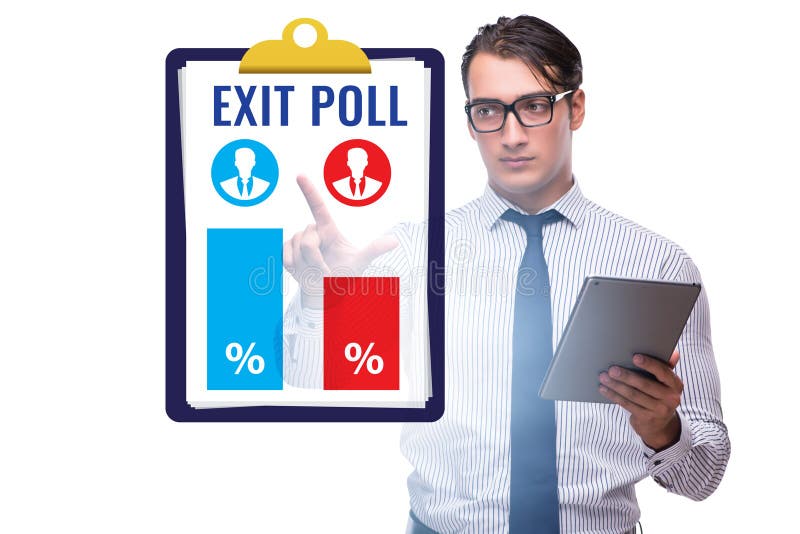 Exit Poll Concept for Elections Stock Image - Image of poll, data ...