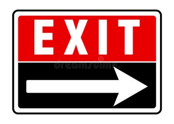 Entry Exit Sign Stock Illustrations – 10,700 Entry Exit Sign Stock ...
