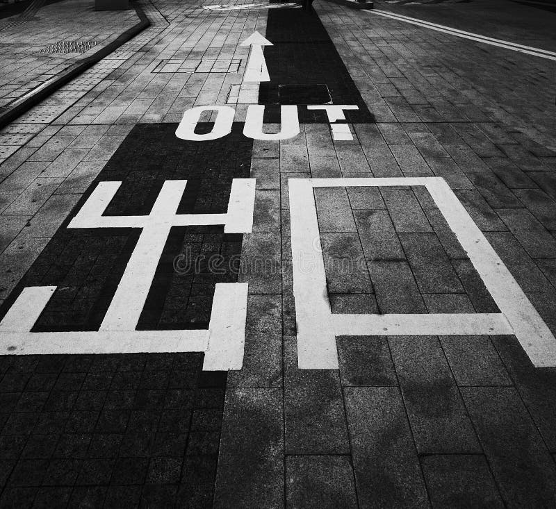 Road mark on a road stock image. Image of accident, black - 17223671
