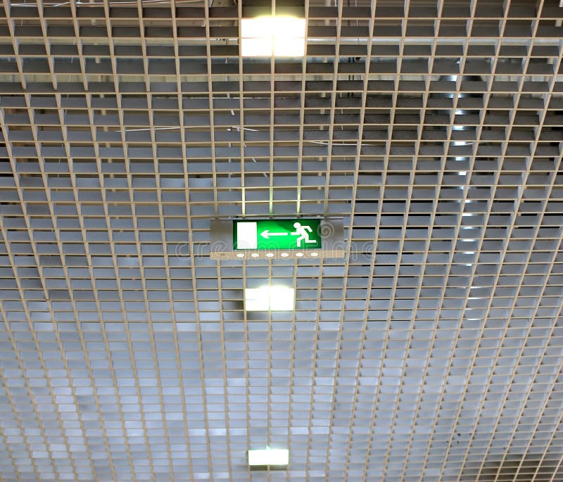 Exit sign stock photo. Image of corridor, guidance, illuminate - 11244448