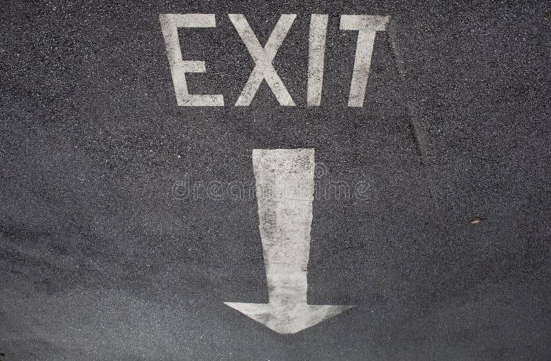 Exit Sign stock image. Image of signs, sign, exit, placards - 32235