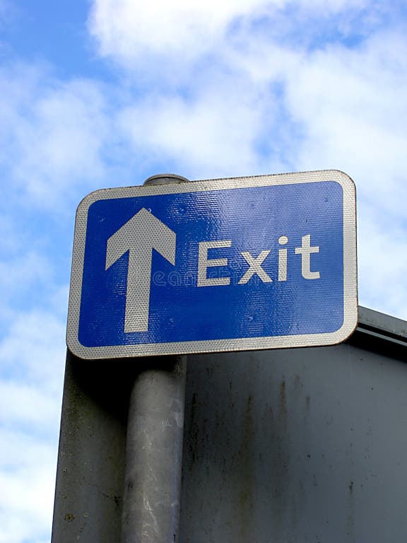 Exit Sign stock image. Image of signs, sign, exit, placards - 32235
