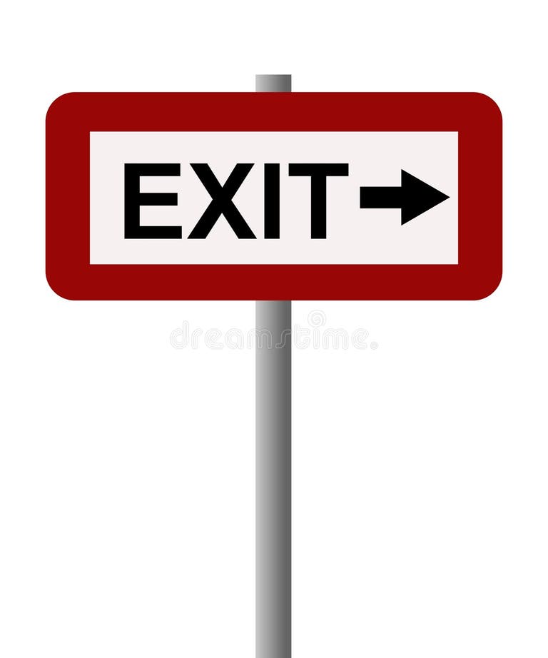 Highway Exit Sign Vector Stock Illustrations – 1,190 Highway Exit Sign ...