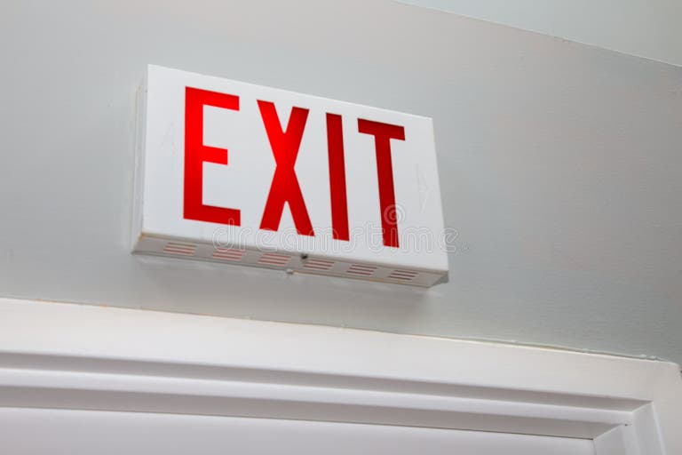 206 Exit Sign Above Door Stock Photos - Free & Royalty-Free Stock ...