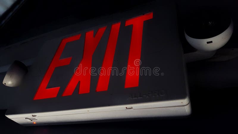 Exit sign stock photo. Image of sign, exit, abstract - 97375602