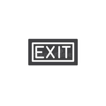 Exit Logo Stock Illustrations – 11,909 Exit Logo Stock Illustrations ...