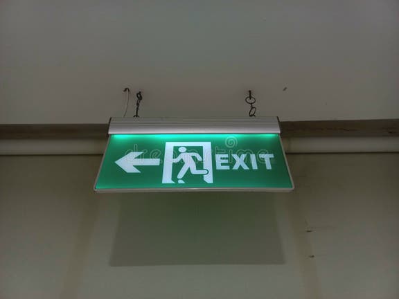 Exit Signage that Functions As a Guide in Emergency Situations As a ...