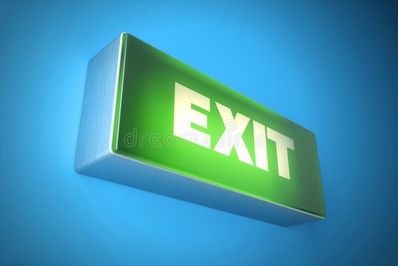 3d Fire Exit Stock Illustrations – 1,350 3d Fire Exit Stock ...