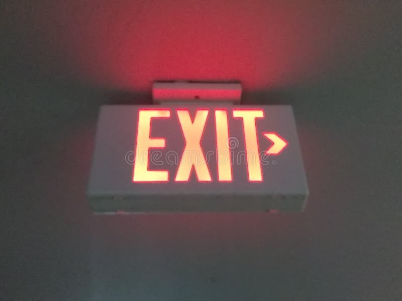 Exit Stage Right stock image. Image of glint, cloud, contrast - 7483237