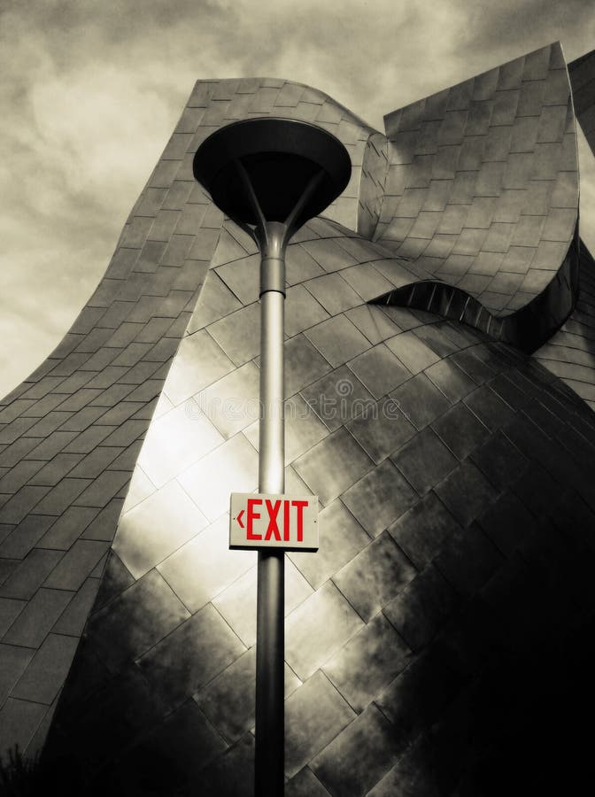 Exit Stage Right stock image. Image of glint, cloud, contrast - 7483237