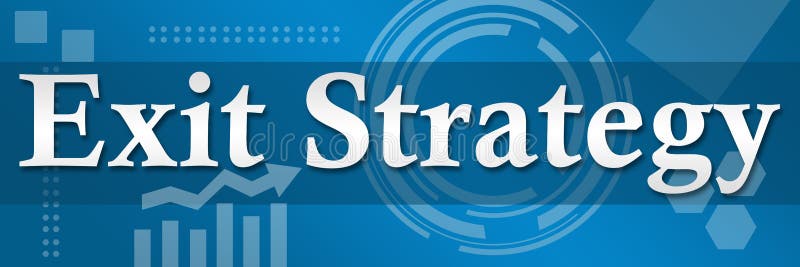 Exit Strategy Concept stock vector. Illustration of symbol - 28375710