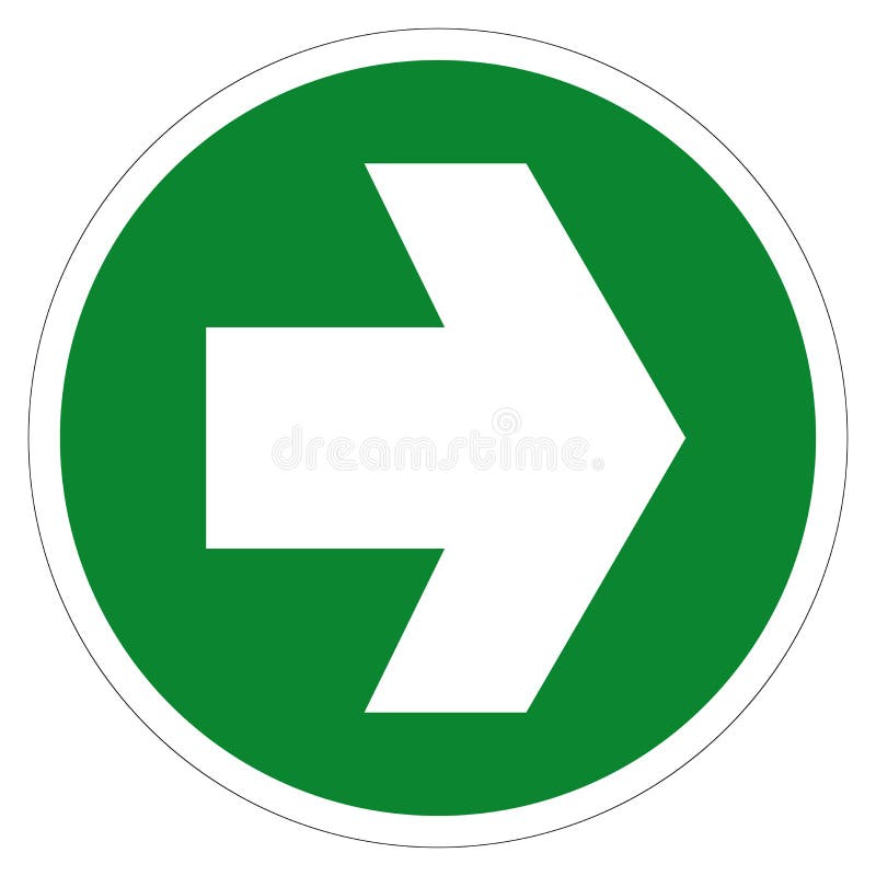 Exit Symbol Sign, Vector Illustration, Isolate on White Background ...