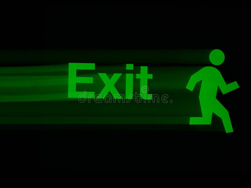 Exit stock photo. Image of icon, emergency, leaving - 351762892