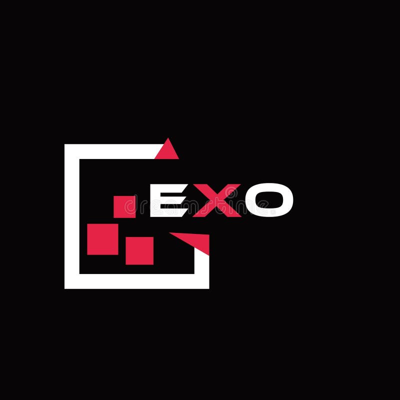 EXO Creative Minimalist Letter Logo. EXO Unique Vector Initials ...