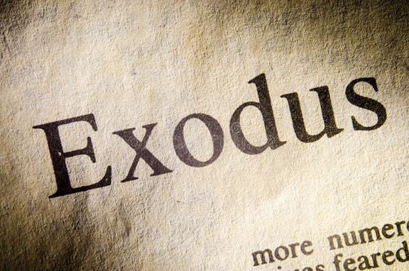 Exodus text header. stock photo. Image of bible, text - 34139834
