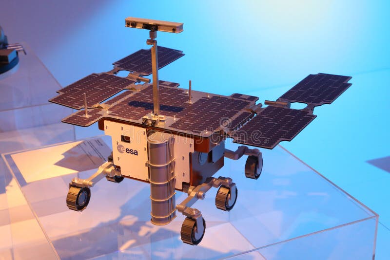 Exomars Rover editorial stock image. Image of demonstration - 26619659