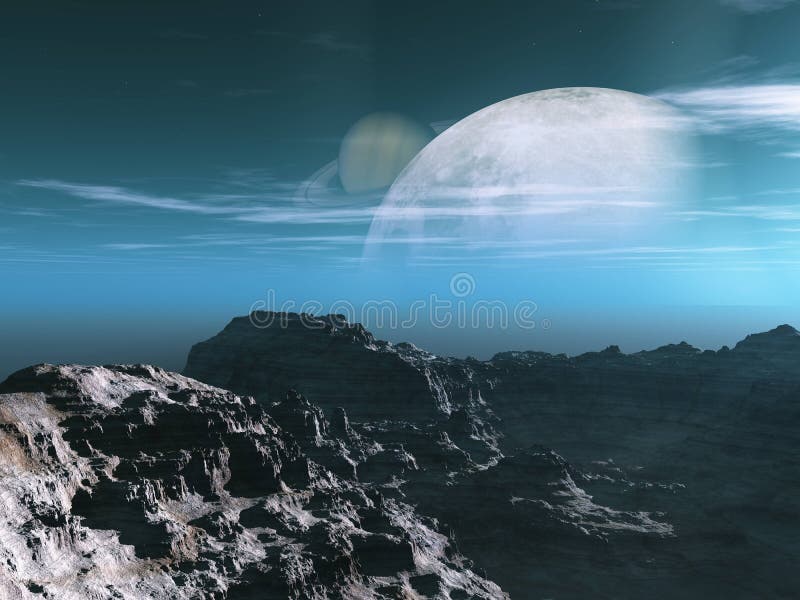 Exoplanet Exploration stock illustration. Illustration of artwork ...