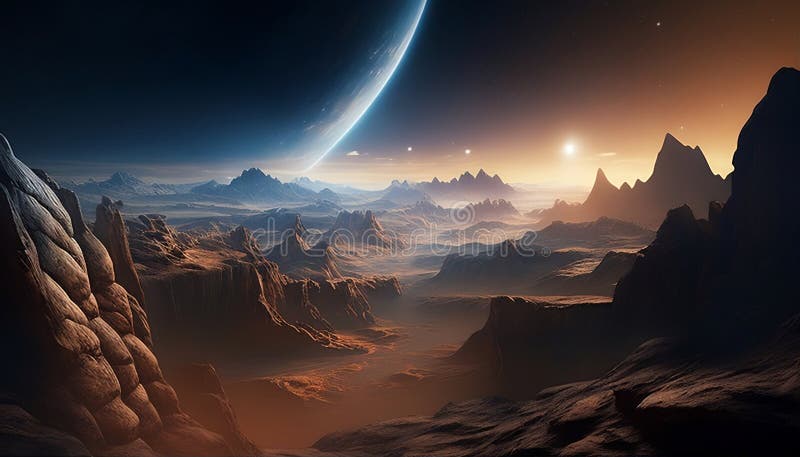 Exoplanet S Vantage Point: a Glimpse from Above, Made with Generative ...